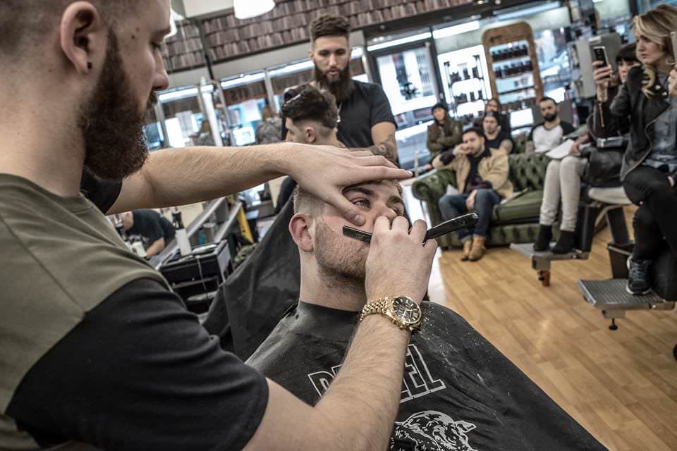 'Great British Barber Bash' at Voodou Salons in Liverpool