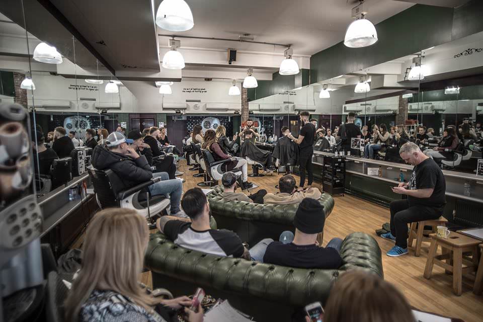 'Great British Barber Bash' at Voodou Salons in Liverpool